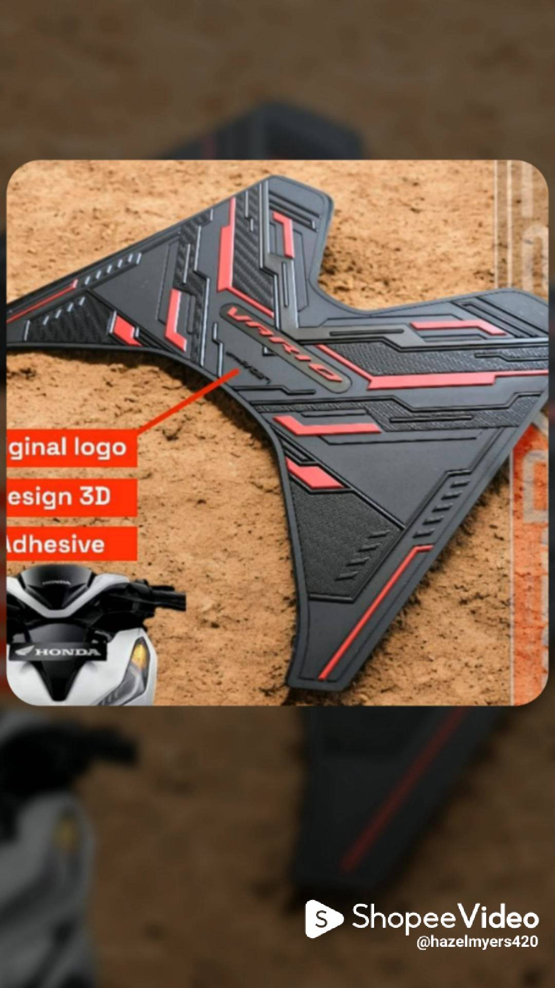 Karpet Motor Honda V125 150 Tahun 2017-2024 Premium | Shopee Video Indonesia