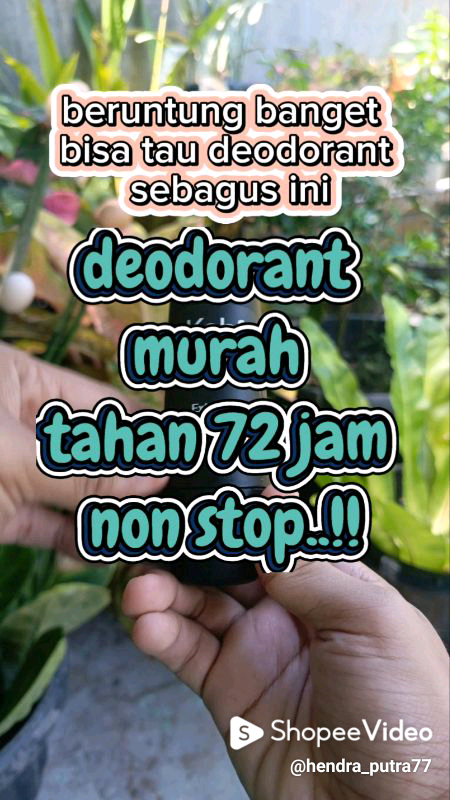 deodorant tahan 72 jam non stop | Shopee Video Indonesia