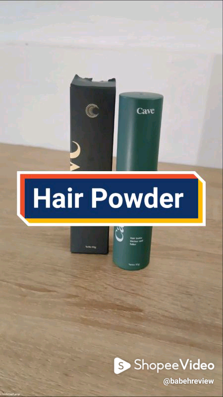 Cave Natural Hair Powder | Shopee Video Indonesia
