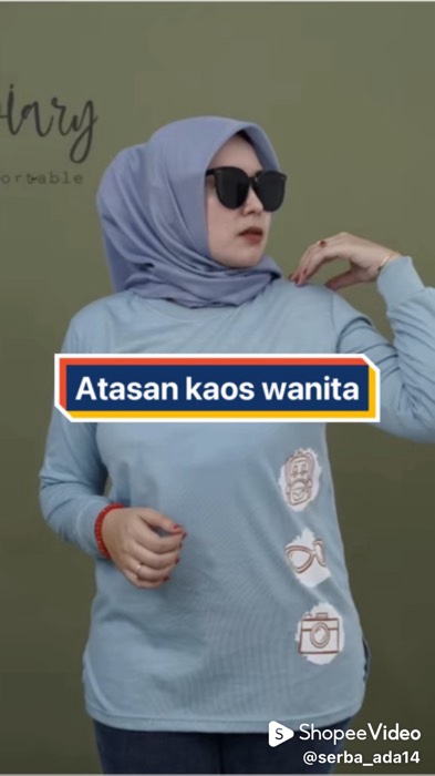 Baju atasan wanita six diary original paling terbaru | Shopee Video ...