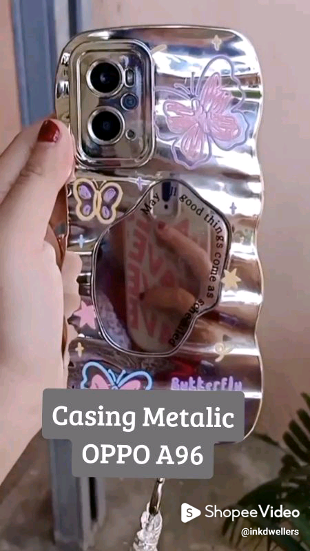 Casing Metalic OPPO A96#casing | Shopee Video Indonesia