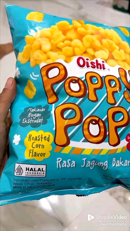 Poppy Pop makanan ringan uweanak | Shopee Video Indonesia