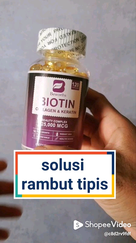 biotin obat rambut sehat | Shopee Video Indonesia